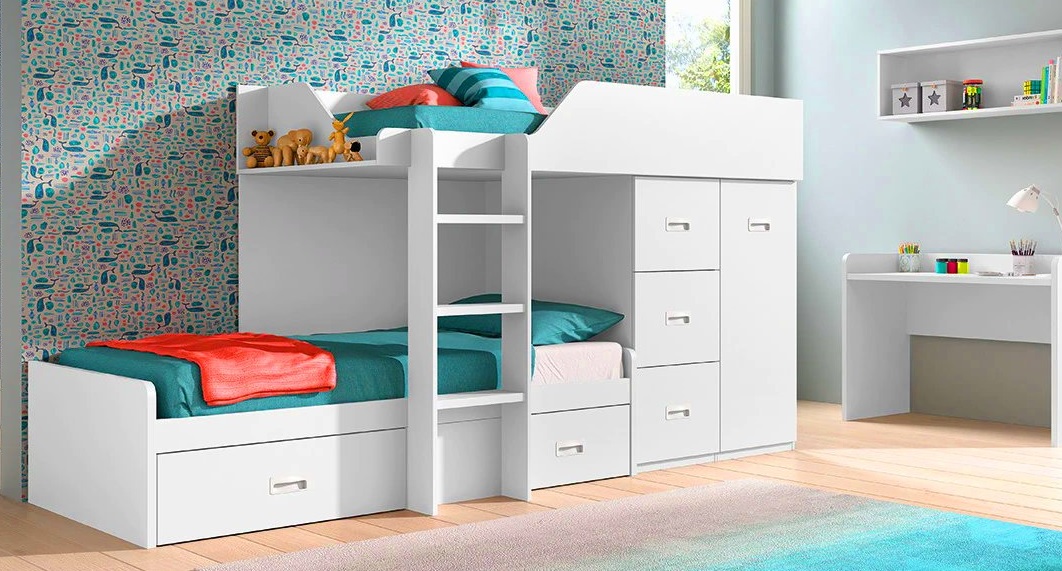 LITERA TREN JUVENIL WIN36¨ - Muebles Detena