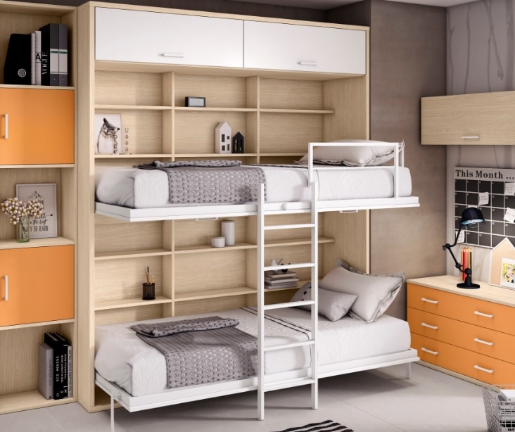 Litera abatible prime xpl. - Muebles Detena