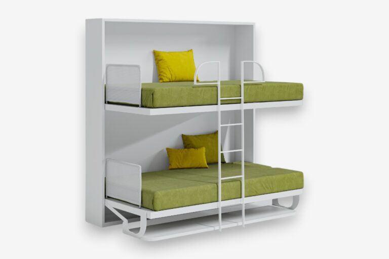 Litera abatible plegable con escritorio incorporado nova. - Muebles Detena