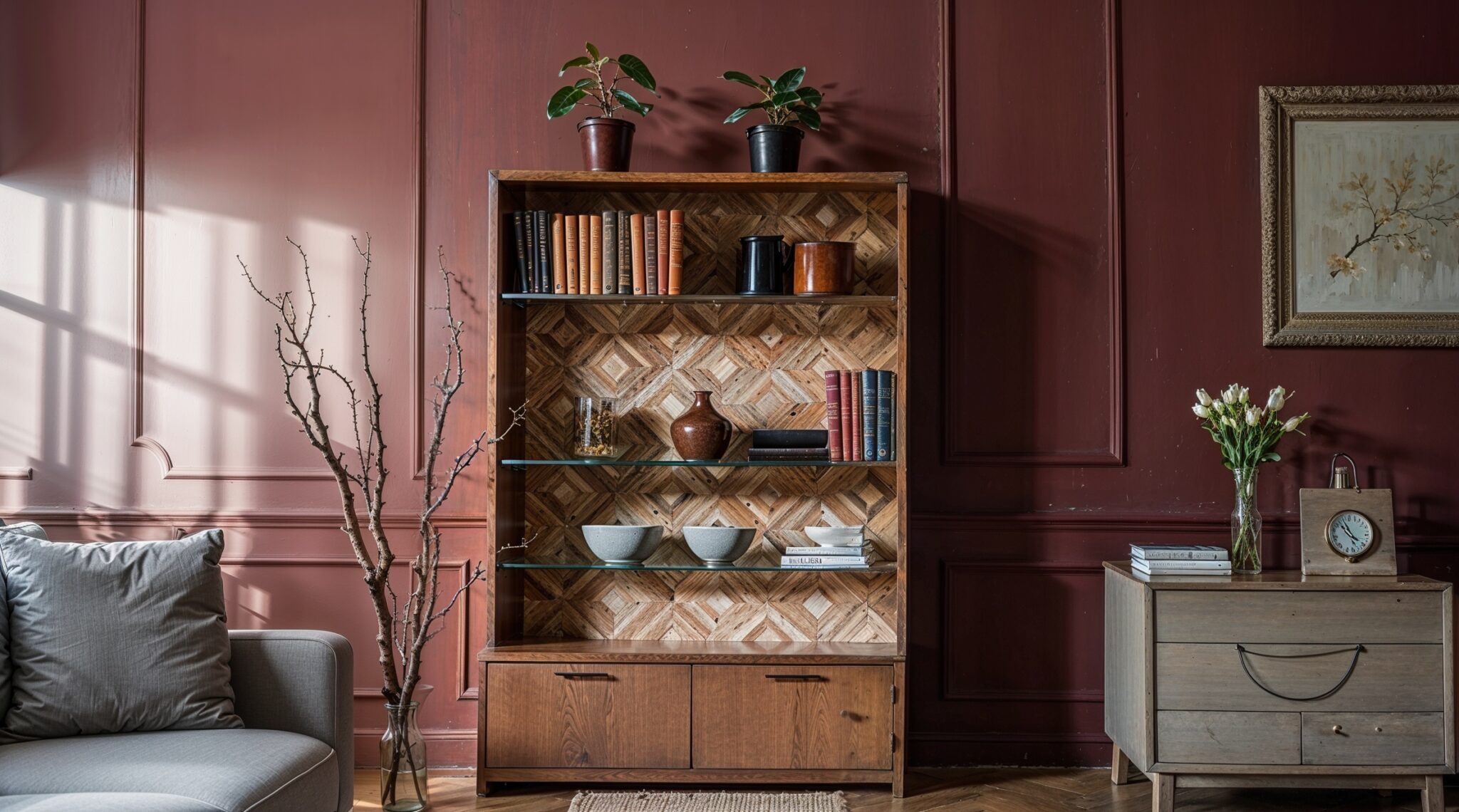 9 formas de integrar el color cereza en muebles de tu casa